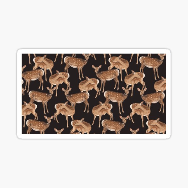 "Sika Deer" Sticker by ThomasVexento | Redbubble