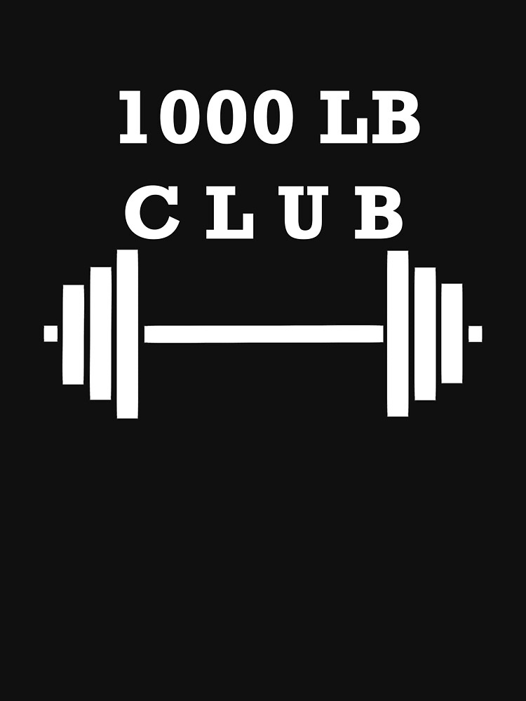 "1000 lb Club" Pullover Hoodie for Sale by jhguitars | Redbubble