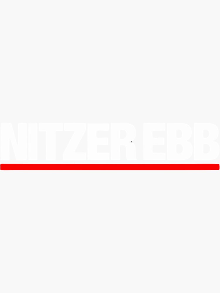 "Nitzer Ebb Logo Merchandise Essential T-Shirt" Sticker by ...