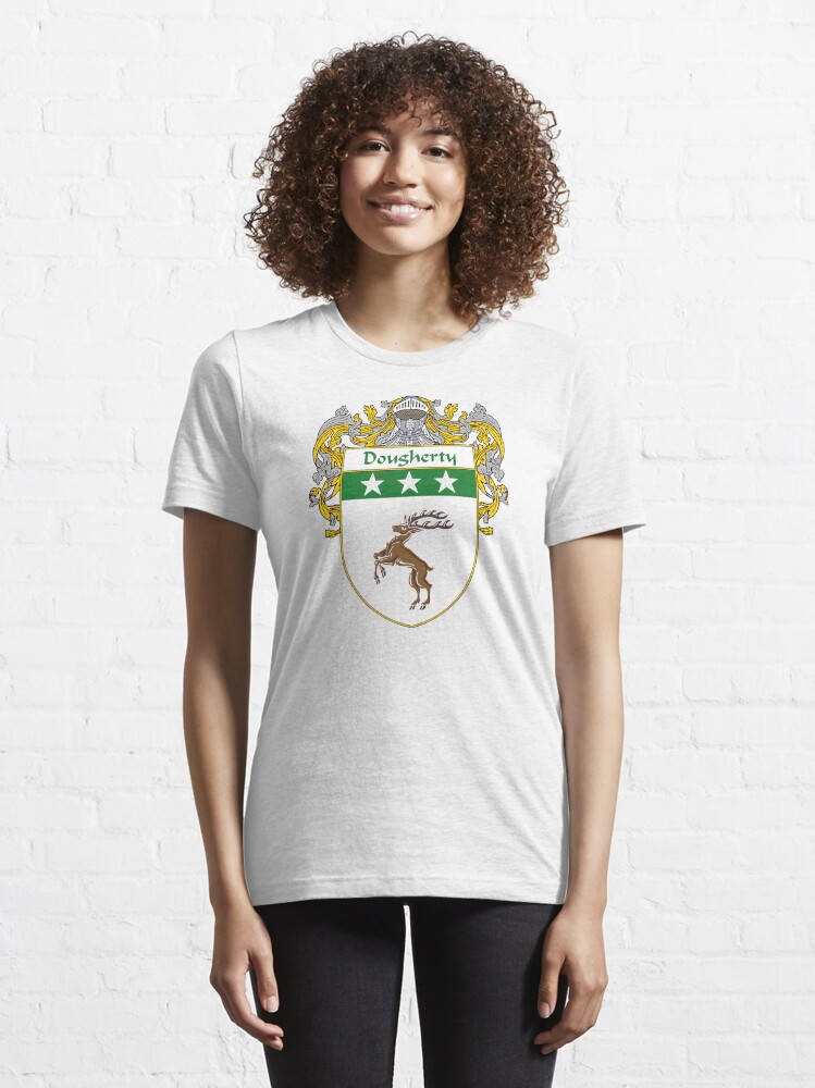 "Dougherty Coat of Arms/Family Crest" T-shirt for Sale by IrishArms ...