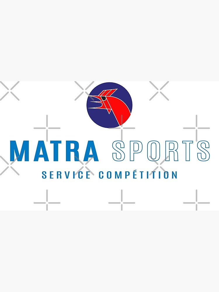 Lámina fotográfica «Logotipo de Matra Sports Service Competition 1973 ...