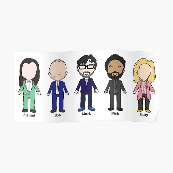 "Taskmaster Cast Series 5 Illustration" Poster for Sale by ...