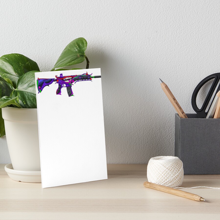 "PUBG the fool m4 max" Art Board Print for Sale by Xkedo | Redbubble