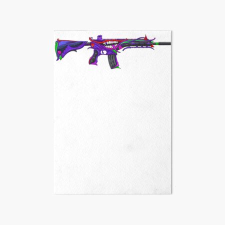 "PUBG the fool m4 max" Art Board Print for Sale by Xkedo | Redbubble