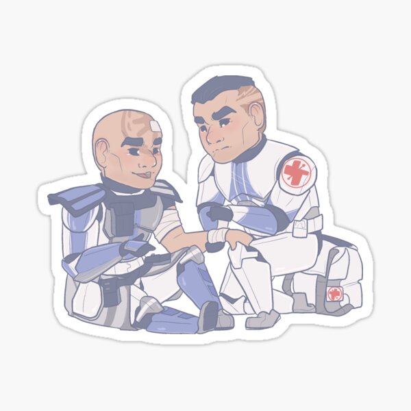 "Kix and Jesse" Sticker for Sale by PoisonousPeach | Redbubble