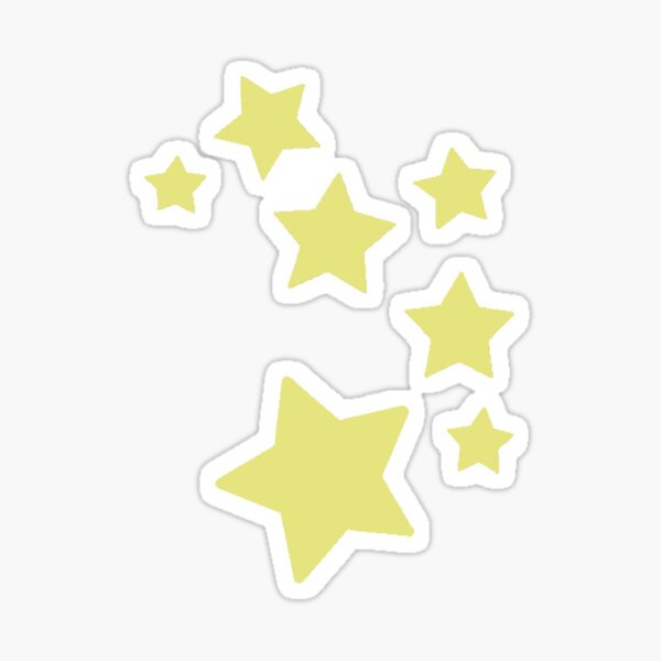 "Stars Pack" Sticker by BobaBubbles | Redbubble