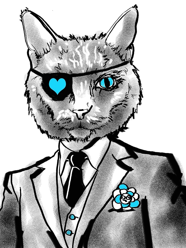 "Dapper Cat" by PopLiturgy | Redbubble