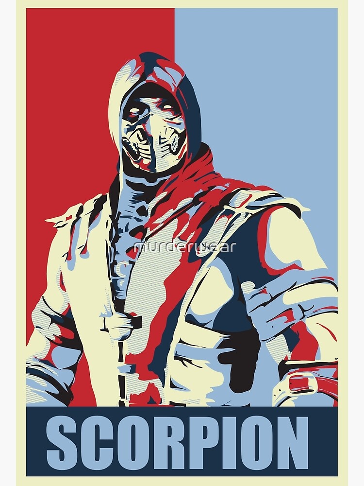 "scorpion mkx hope" Poster by murderwear | Redbubble