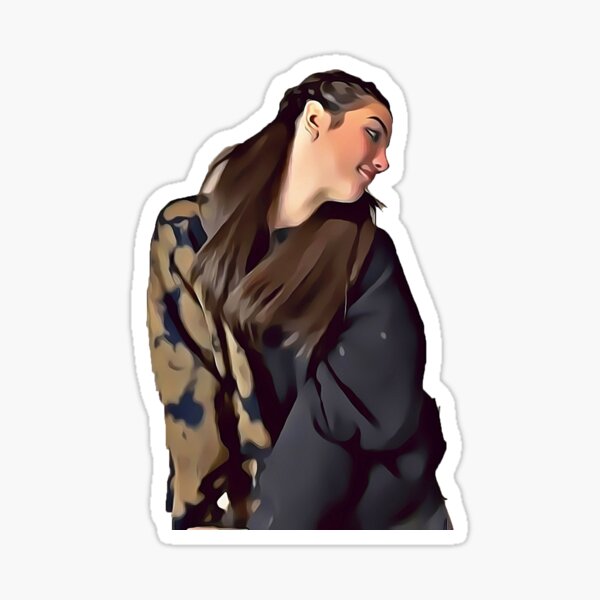 "Charli Damelio Cartoonist Dunkin Tiktoker " Sticker for Sale by ...