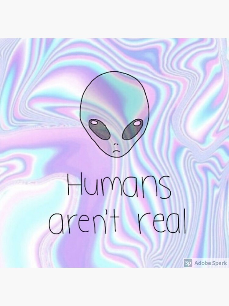 "Alien pastel" Sticker by ranad4545 | Redbubble