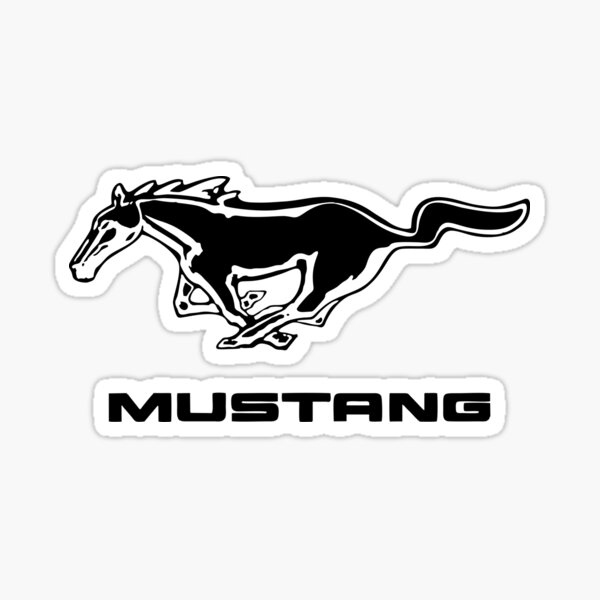 "BEST TO BUY - Ford Mustang" Sticker by InabeWhite | Redbubble