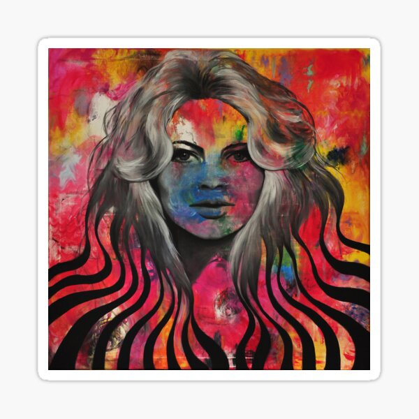 Brigitte Bardot Stickers | Redbubble