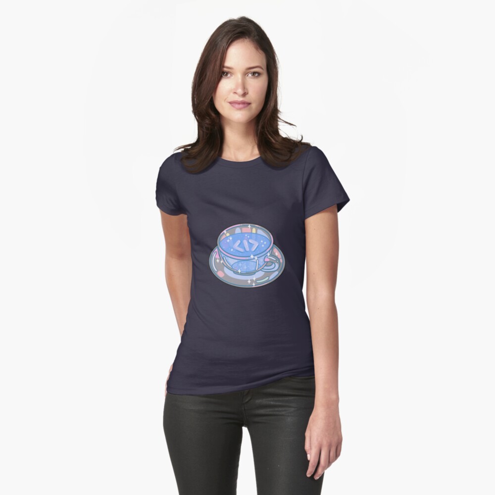 Sticker for Sale mit "Kawaii Coding Teetasse | Blau" von thecodedose ...