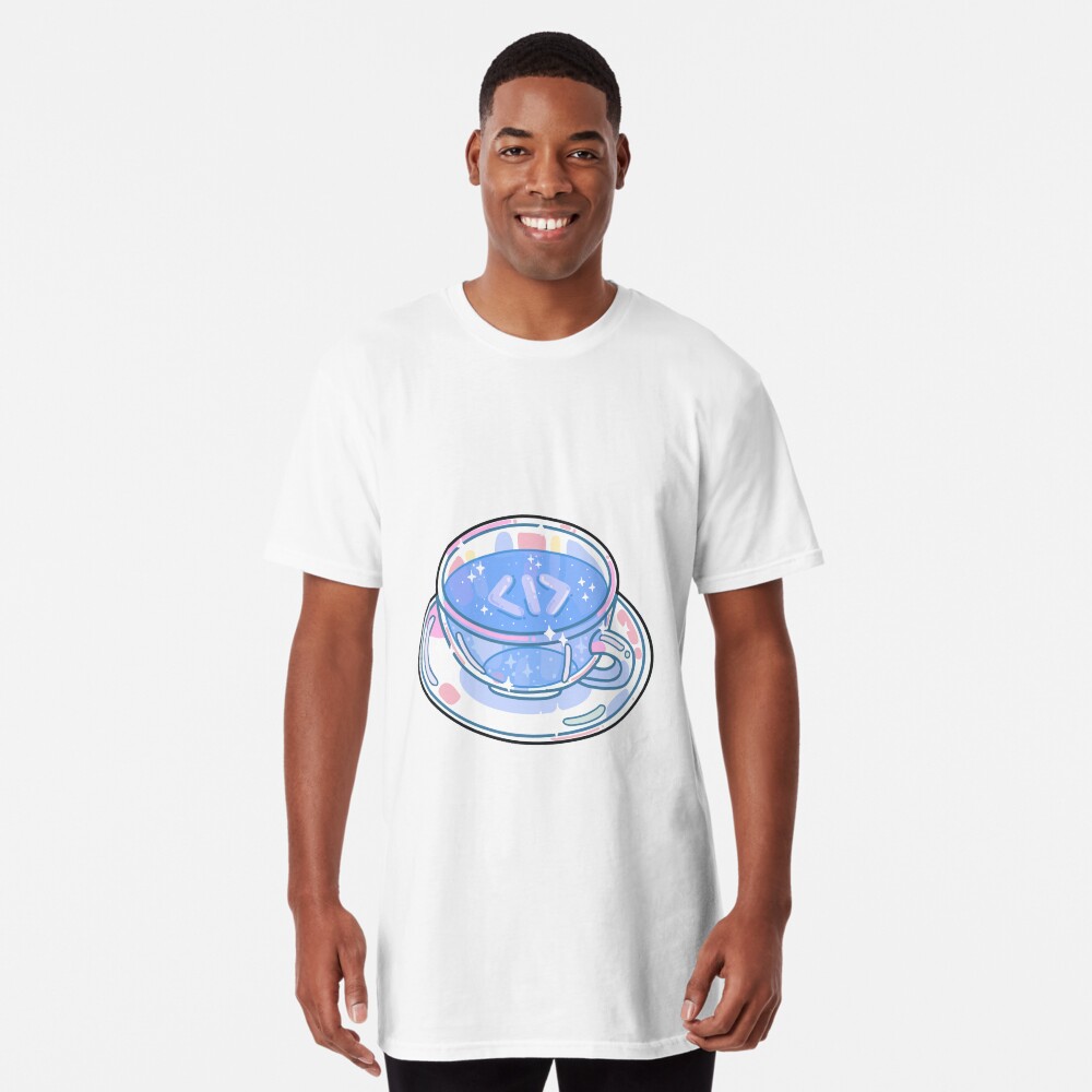Sticker for Sale mit "Kawaii Coding Teetasse | Blau" von thecodedose ...