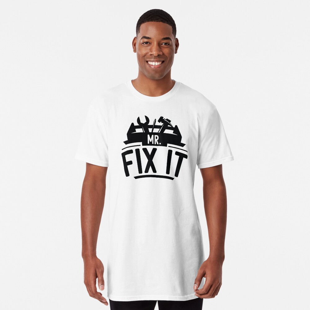 "Mr Fix It" Sticker for Sale by cherrific | Redbubble