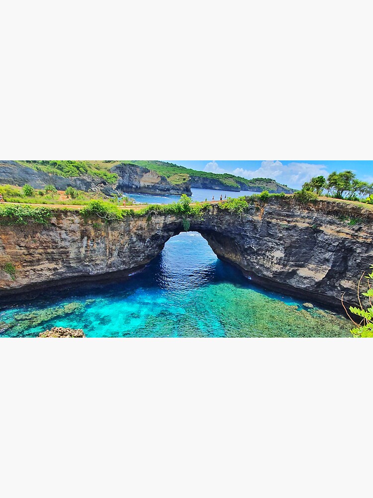 "Ocean Bridge, Nusa Penida, Bali" Sticker for Sale by RielIndonesia ...