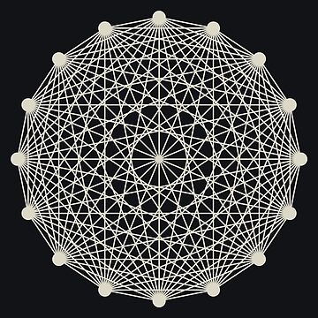 "Graph Theory - Complete Graph" Art Board Print for Sale by Mechashadow ...