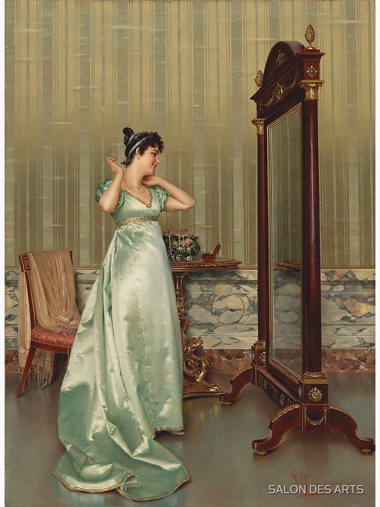 "In the Boudoir (19th century) - Vittorio Reggianini" Poster for Sale ...