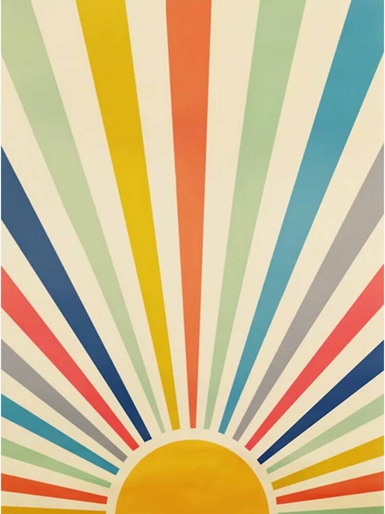 "Sun Retro Art" Poster for Sale by xixpop | Redbubble