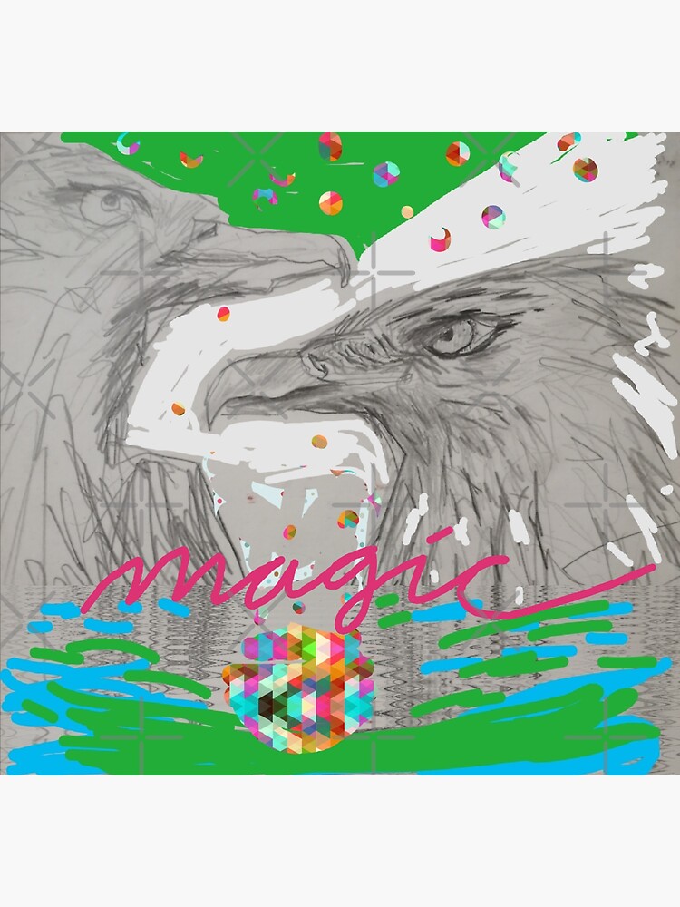 "Magic Eye" Sticker by Aaaki | Redbubble