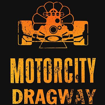 "Motor City Dragway" Sticker for Sale by Retrorockit | Redbubble