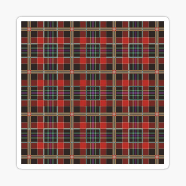 "Classic Buffalo plaid" Sticker for Sale by AlexGolyakov | Redbubble