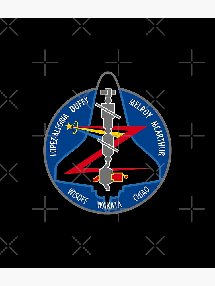 "STS-92 Patch Insignia NASA Retro Style Vintage Emblem" Poster by ...