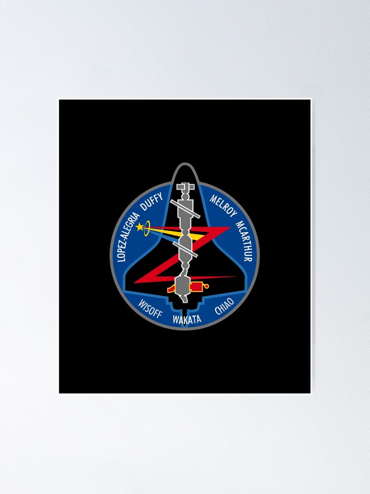 "STS-92 Patch Insignia NASA Retro Style Vintage Emblem" Poster by kawrdesigns | Redbubble
