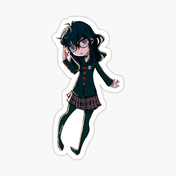 "Female Persona 5 Protagonist " Sticker for Sale by intothefrisson ...