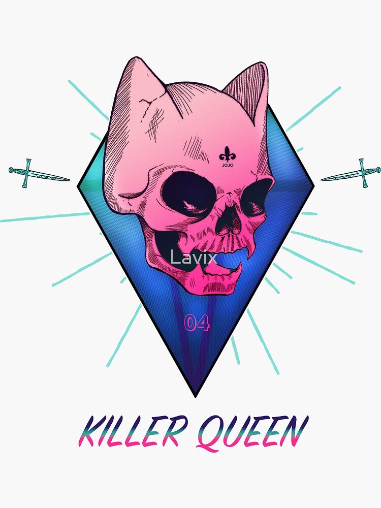 "Killer Diamond" Sticker by Lavix | Redbubble