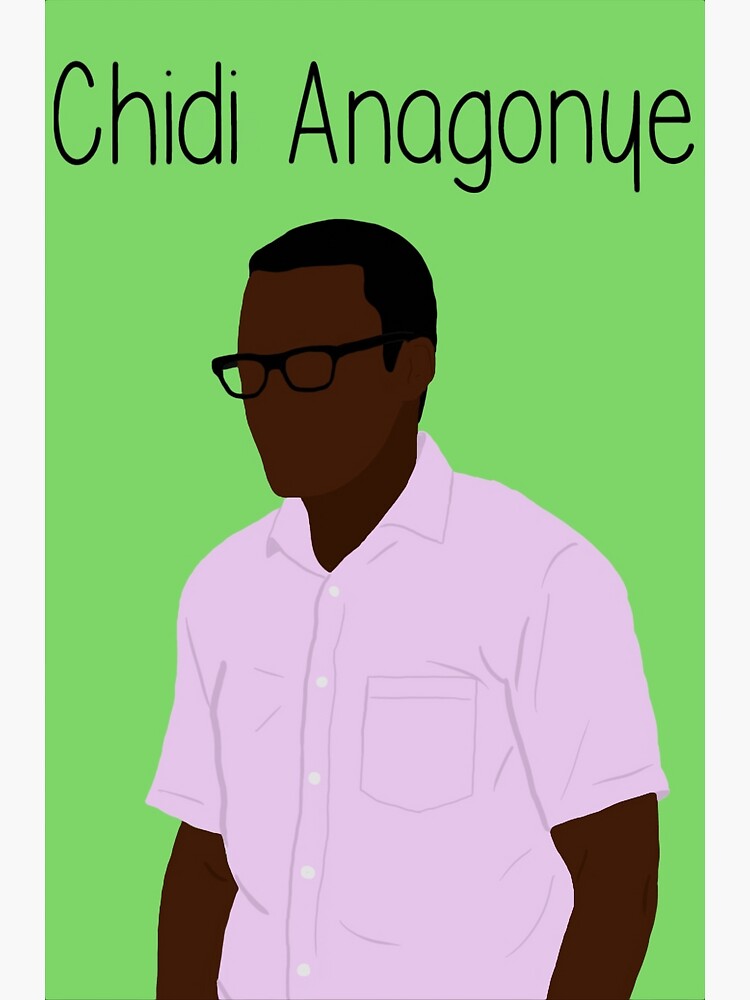 Chidi Anagonye The Good Place Sticker For Sale By Gc4rt Redbubble