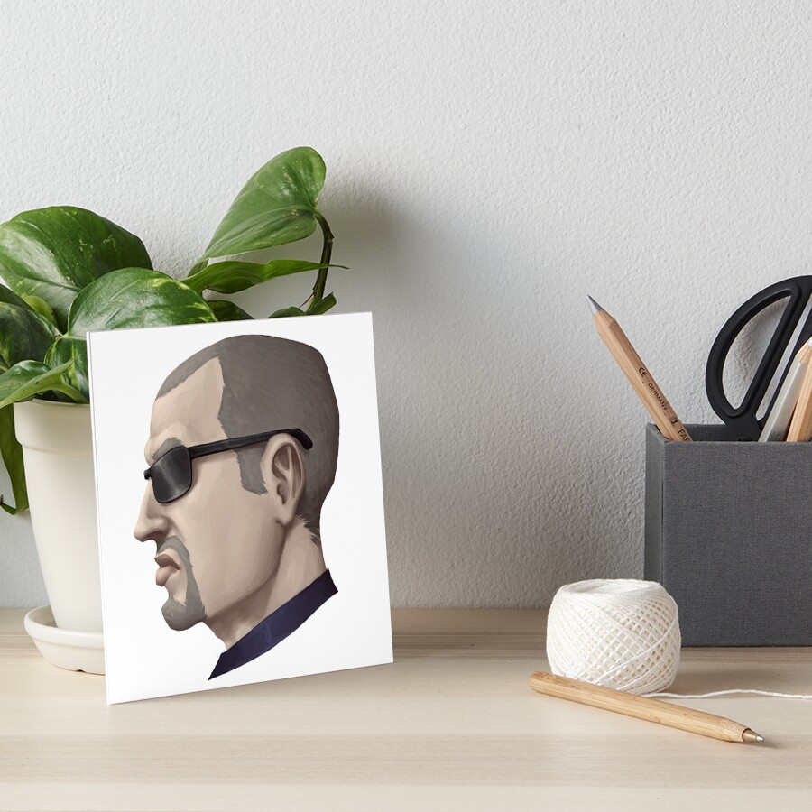 "realistic yes chad meme" Art Board Print by josedrozd | Redbubble