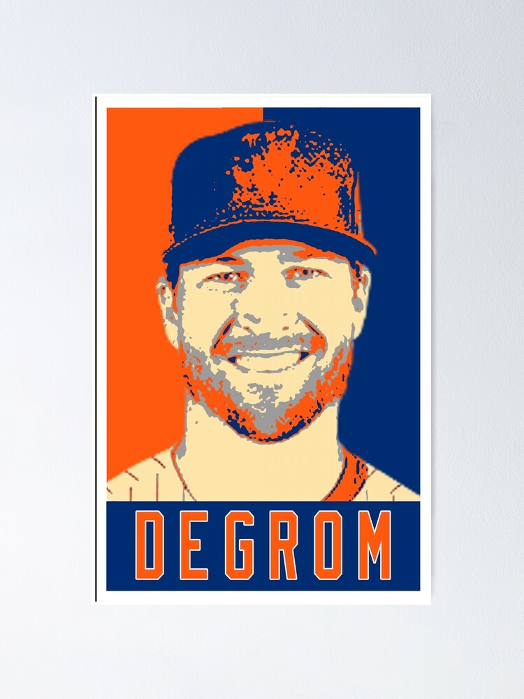 "Jacob DeGrom Artwork" Poster by oliverkunovski | Redbubble