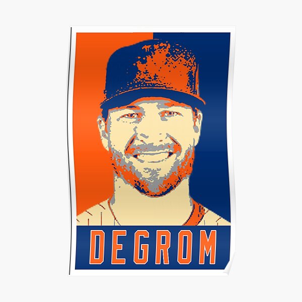 "Jacob DeGrom Artwork" Poster by oliverkunovski | Redbubble