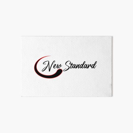 "New standard logo" Art Board Print by BCstratus | Redbubble