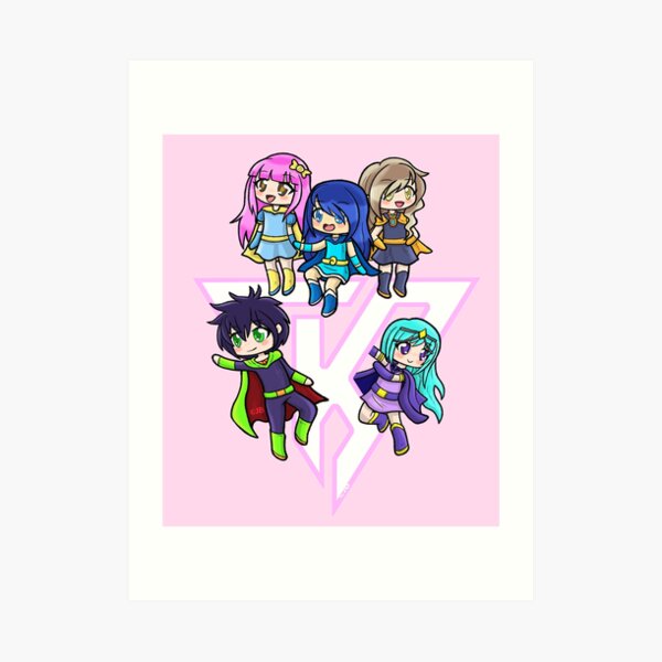 "Super Krew" Art Print by FunnehGacha | Redbubble