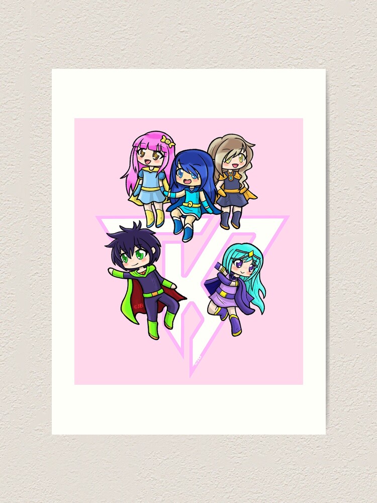 "Super Krew" Art Print by FunnehGacha | Redbubble
