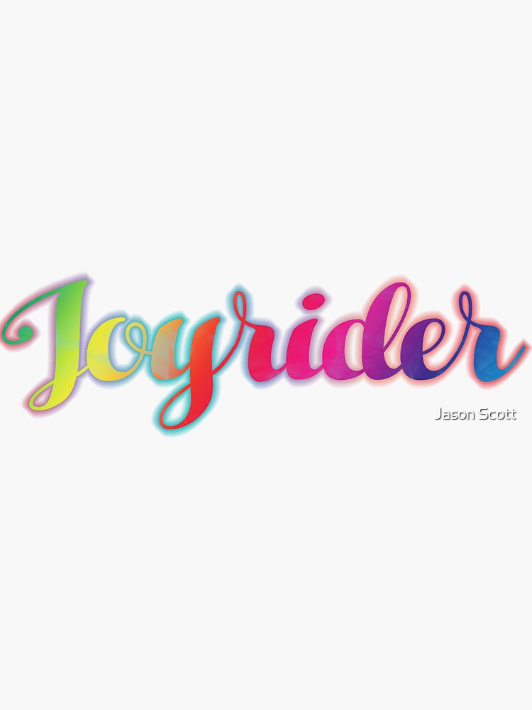 "Joyrider" Sticker by simpsonhj | Redbubble