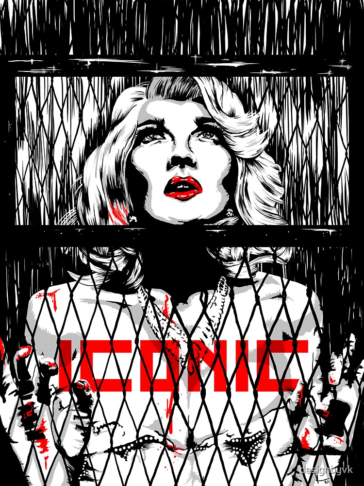 "Iconic" Sticker for Sale by designbyvk | Redbubble