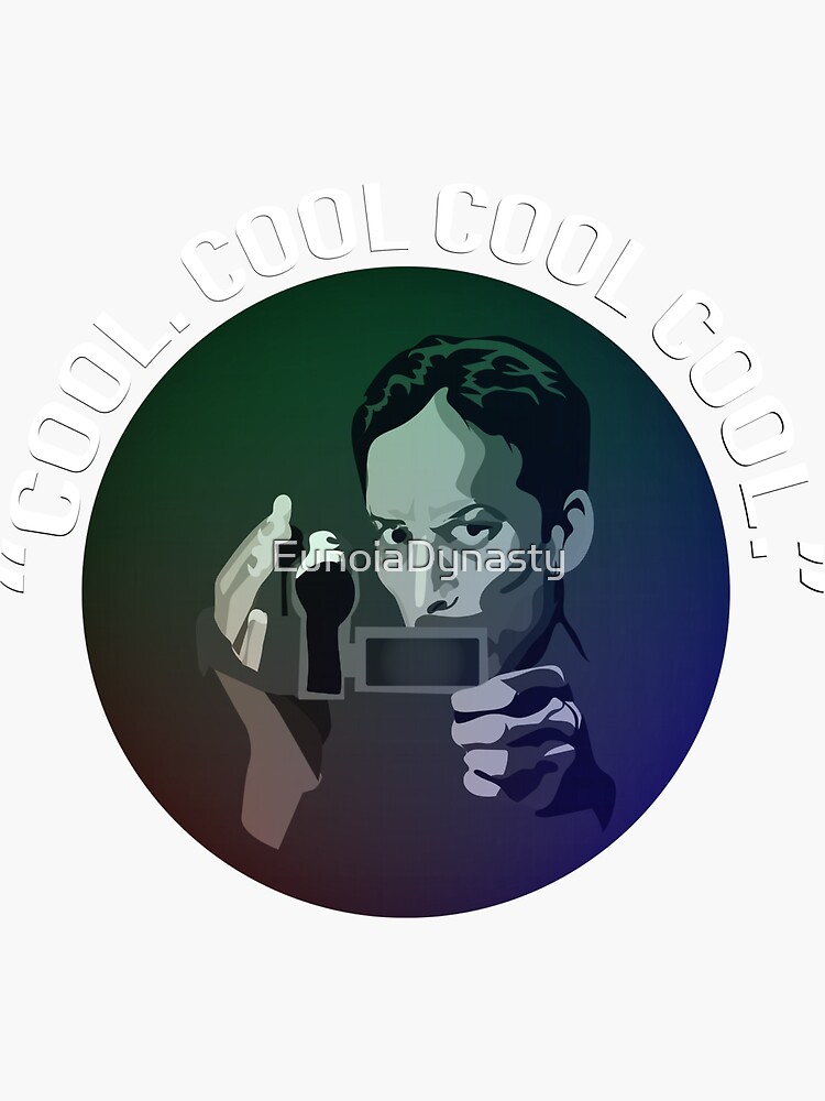 "Community - Cool. Cool Cool Cool." Sticker for Sale by EunoiaDynasty ...