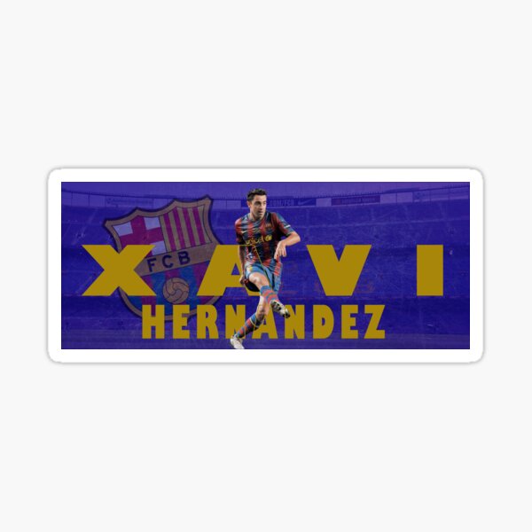 Xavi Hernandez Stickers | Redbubble