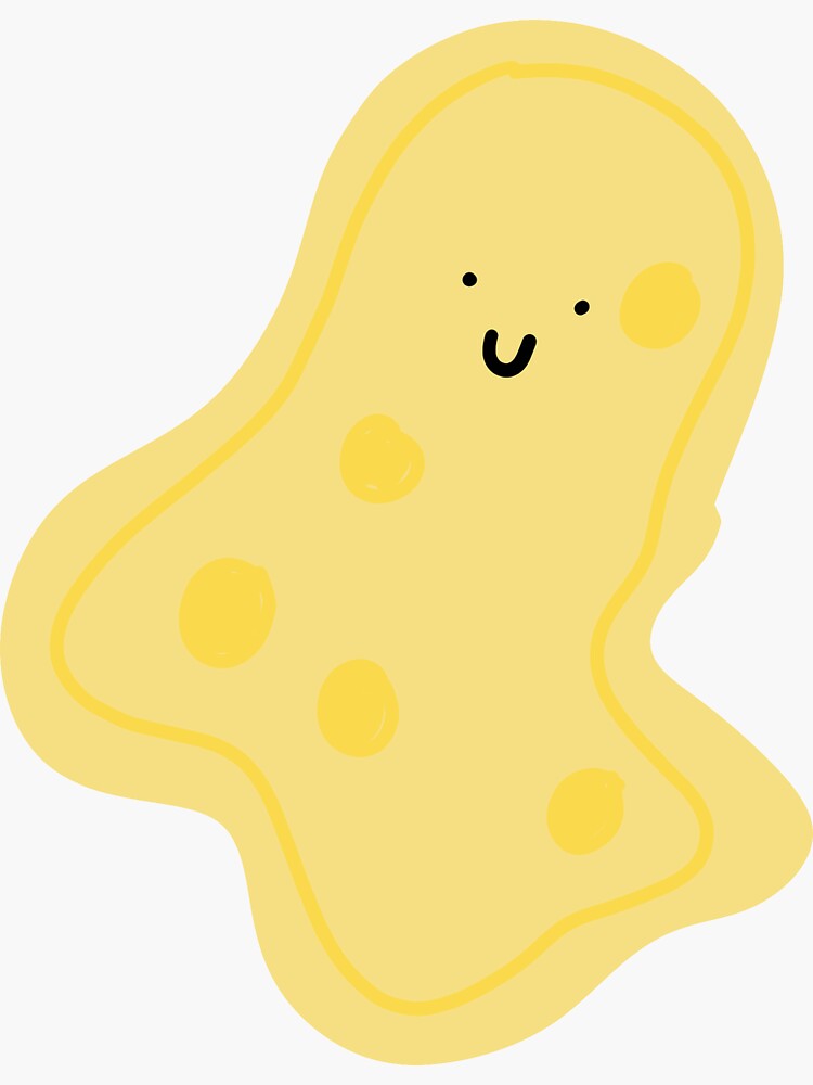 "Cute amoeba sticker " Sticker for Sale by slickstickerz | Redbubble