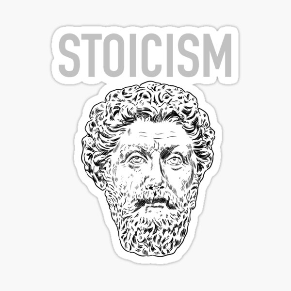 "Stoicism" Sticker by absolemstudio | Redbubble