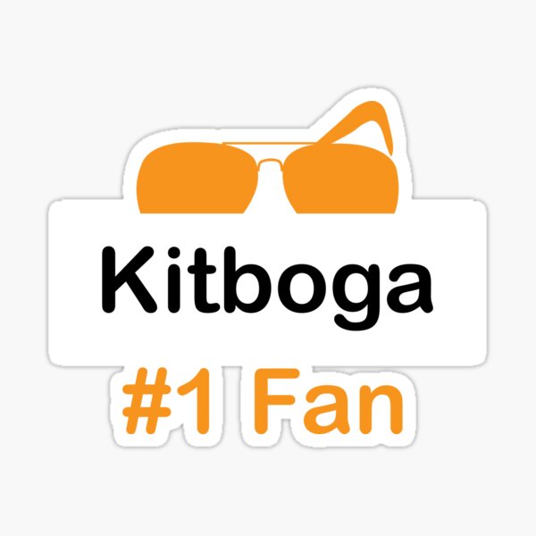 "Kitboga Number One Fan" Sticker for Sale by denisseinfeld | Redbubble