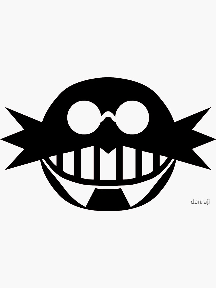 "Eggman Logo " Sticker for Sale by danraji | Redbubble