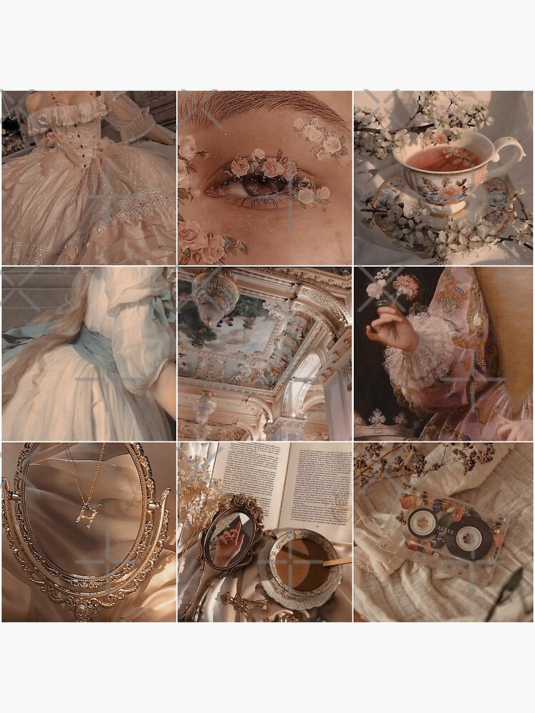 "royalcore + cottagecore collage" Art Print for Sale by RheaRealm ...