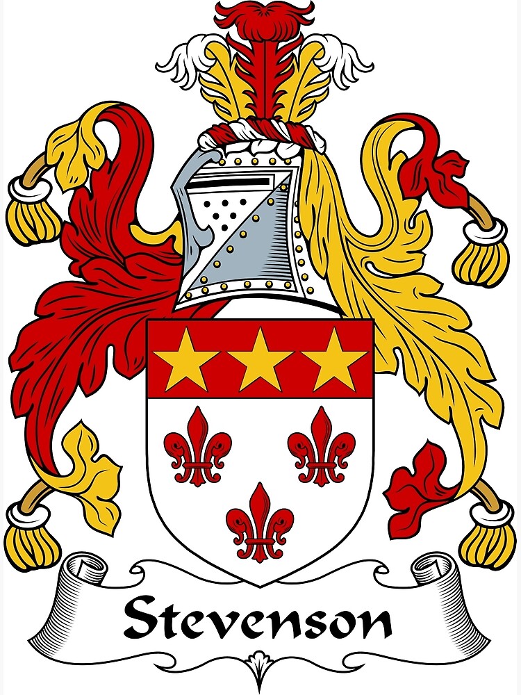 "Stevenson Coat of Arms / Stevenson Family Crest" Photographic Print ...
