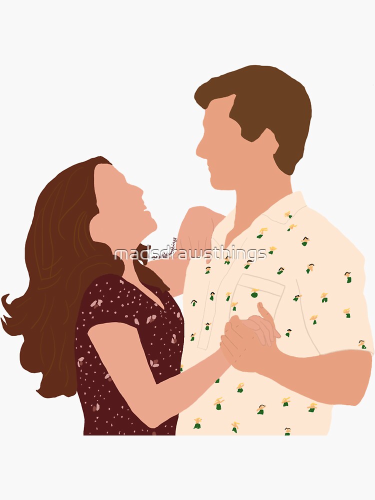 "Harper/Charlie Dance Scene (Set It Up)" Sticker for Sale by ...