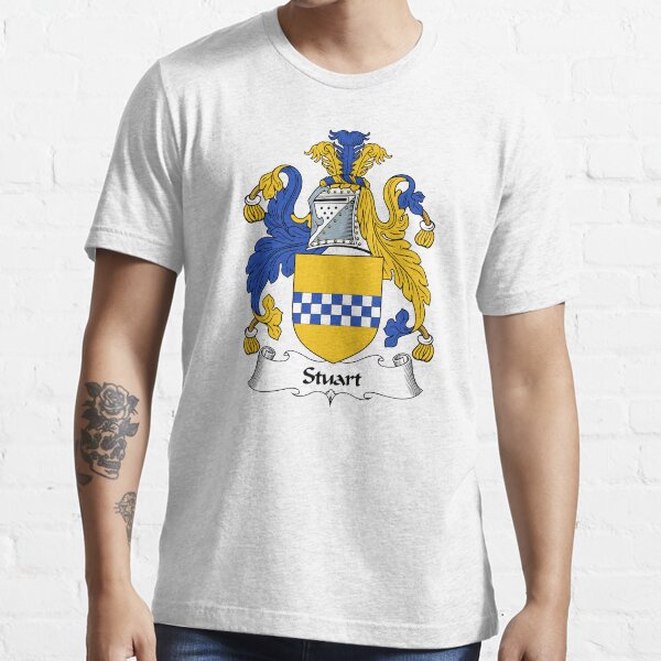 "Stuart Coat of Arms / Stuart Family Crest" T-shirt for Sale by ...