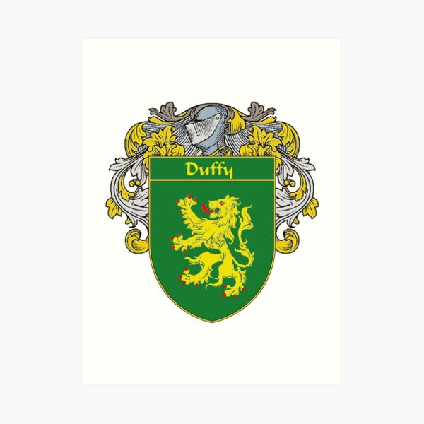 "Duffy Coat of Arms/Family Crest" Art Print for Sale by IrishArms ...